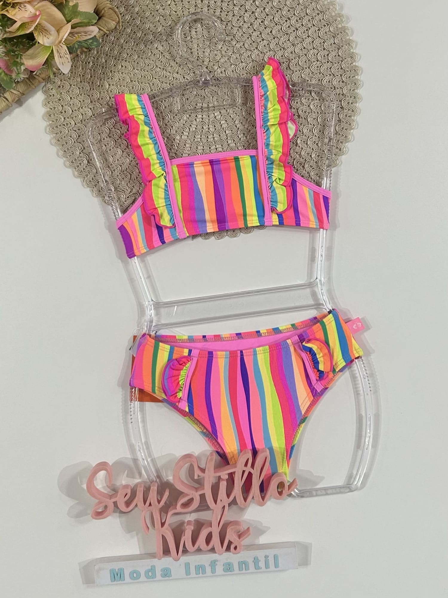 Biquíni Infantil Siri Maria Donut 40199 – Seu Stillo Kids Moda Infantil