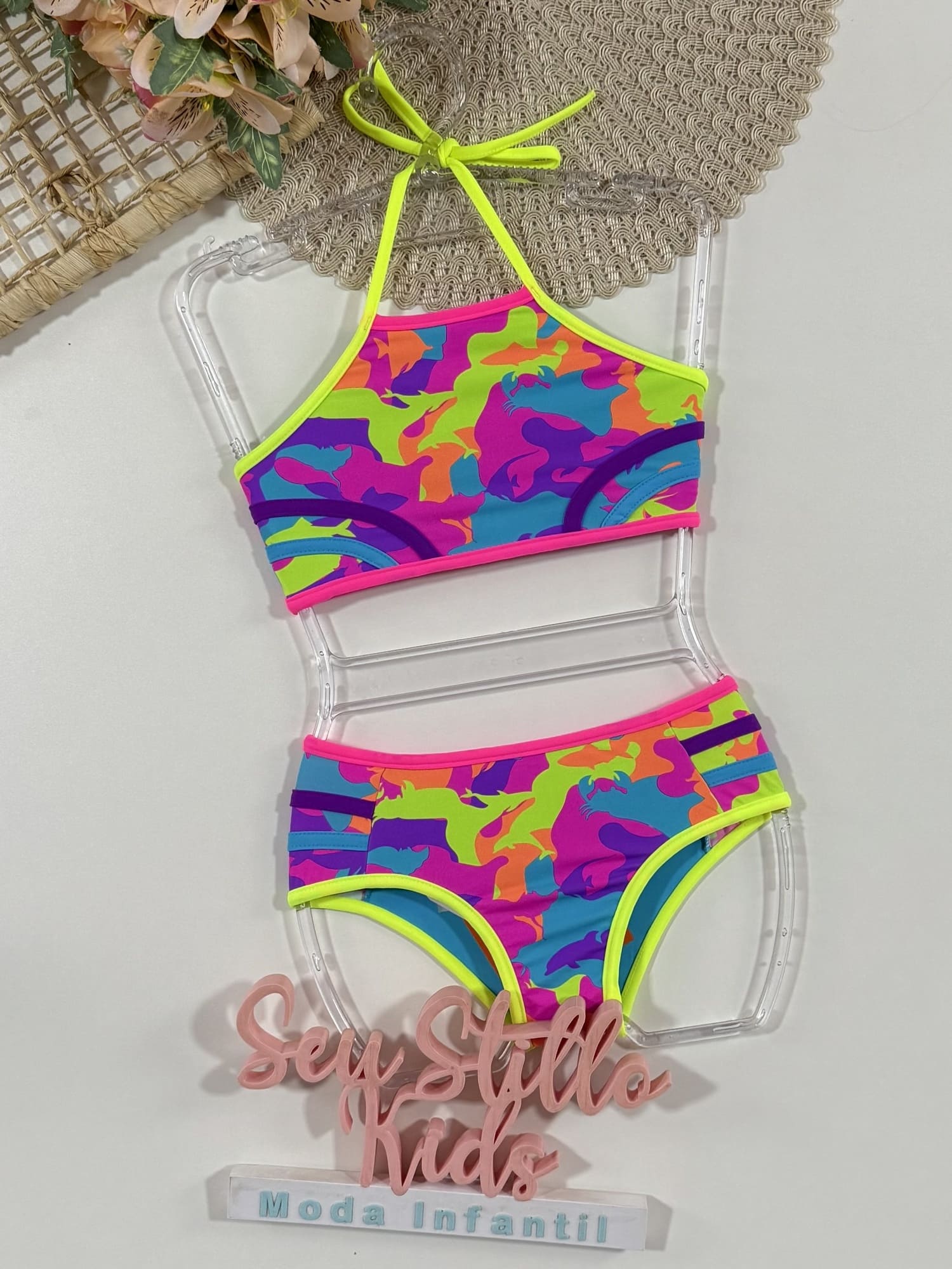 Biquíni Infantil Siri Kids Julia Oceano 40087 – Seu Stillo Kids Moda ...